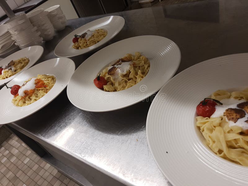 Fine dining food stock image. Image of wedding, plate - 141536659