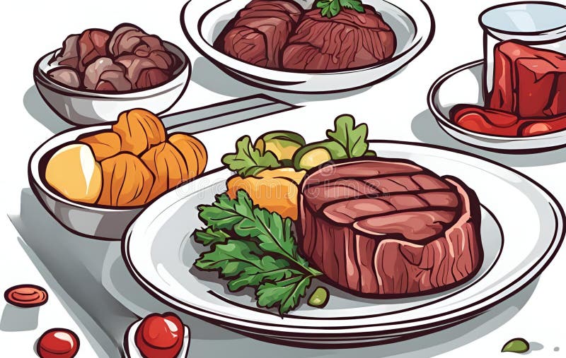 Deliciously Thick Filet Mignon, Bursting with Exquisite Flavor, AI ...