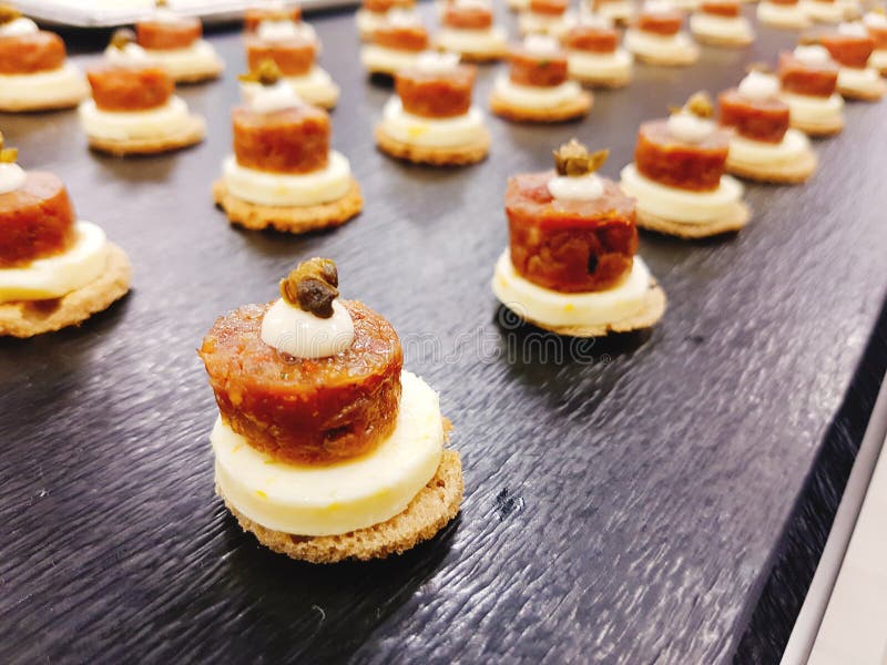 Gourmet Food stock image. Image of gourmet, dining, fine - 140418801