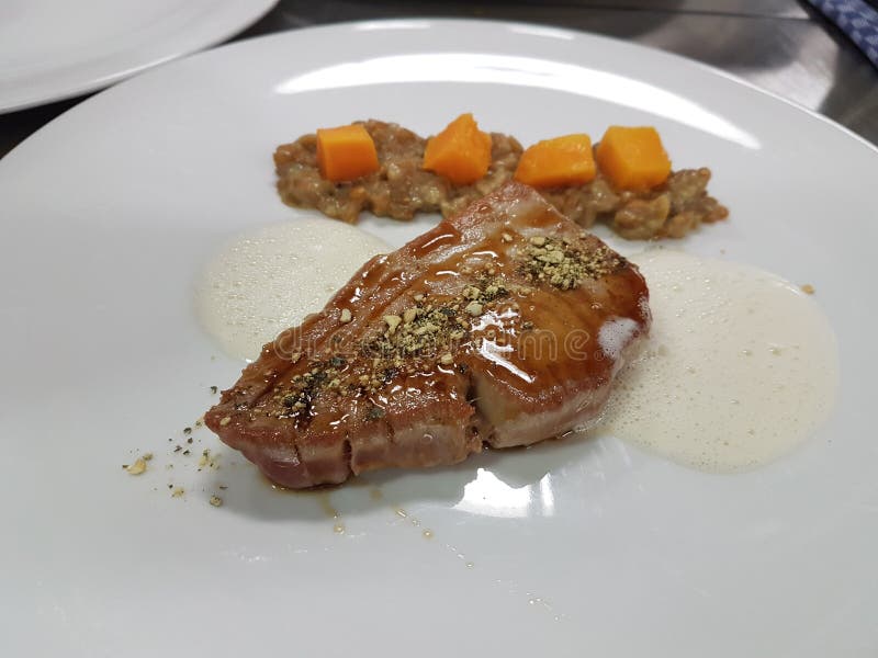 Fine Dining Restaurant Food Handmade Stock Image - Image of food ...