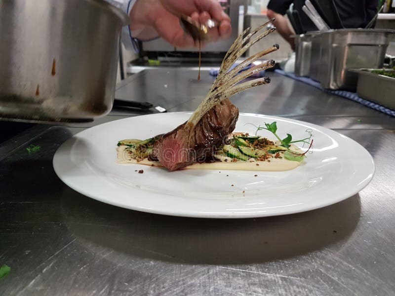 Fine Dining Restaurant Food Handmade Stock Photo - Image of dining ...