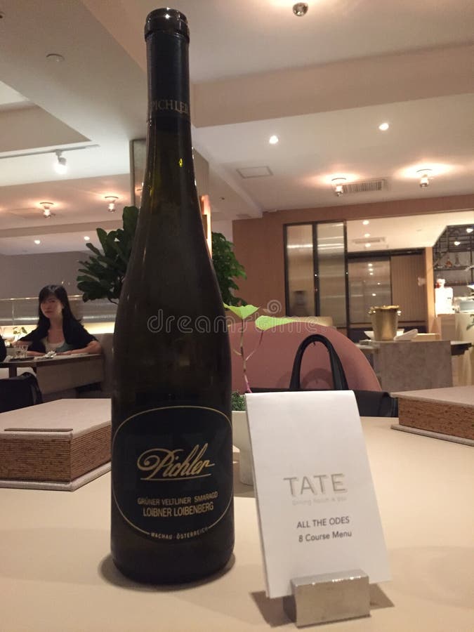 A Fine Dine Meal at Tate Dining Room Hongkong Editorial Photography ...