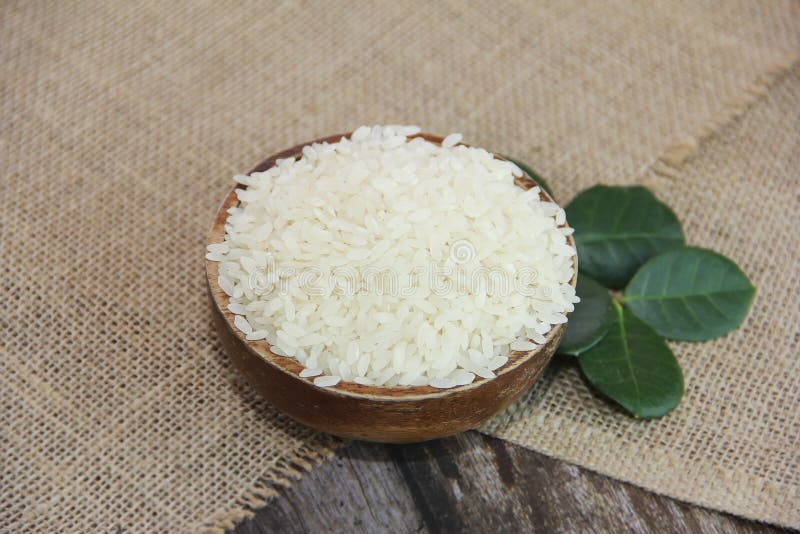 Fine Dry Natural White Rice Stock Image - Image of eating, grain: 230374785