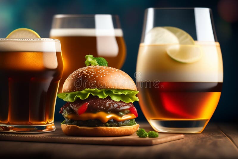 Fine and Elegant Pub, Modern Style, Generated by AI Stock Illustration ...