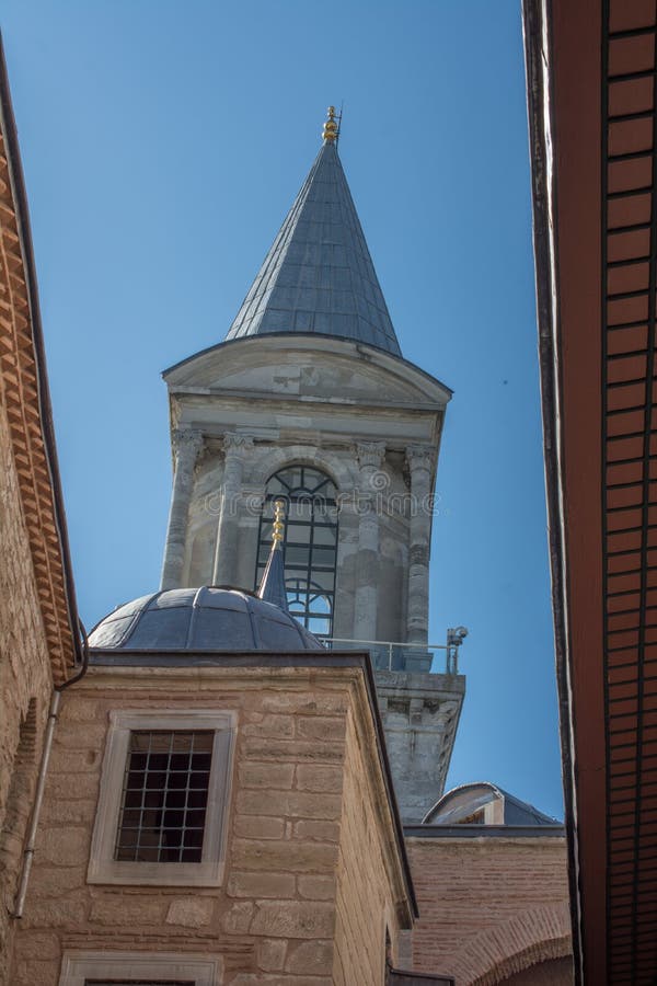 Fine Example of Ottoman Turkish Tower Architecture Stock Image - Image ...