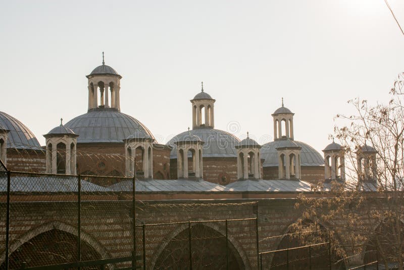 Fine Example of Ottoman Turkish Tower Architecture Stock Image - Image ...