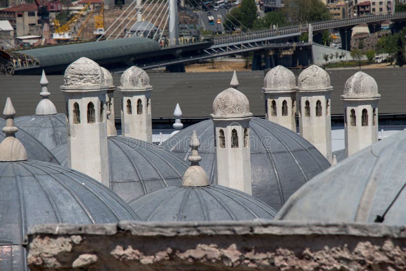 Fine Example of Ottoman Turkish Tower Architecture Stock Photo - Image ...