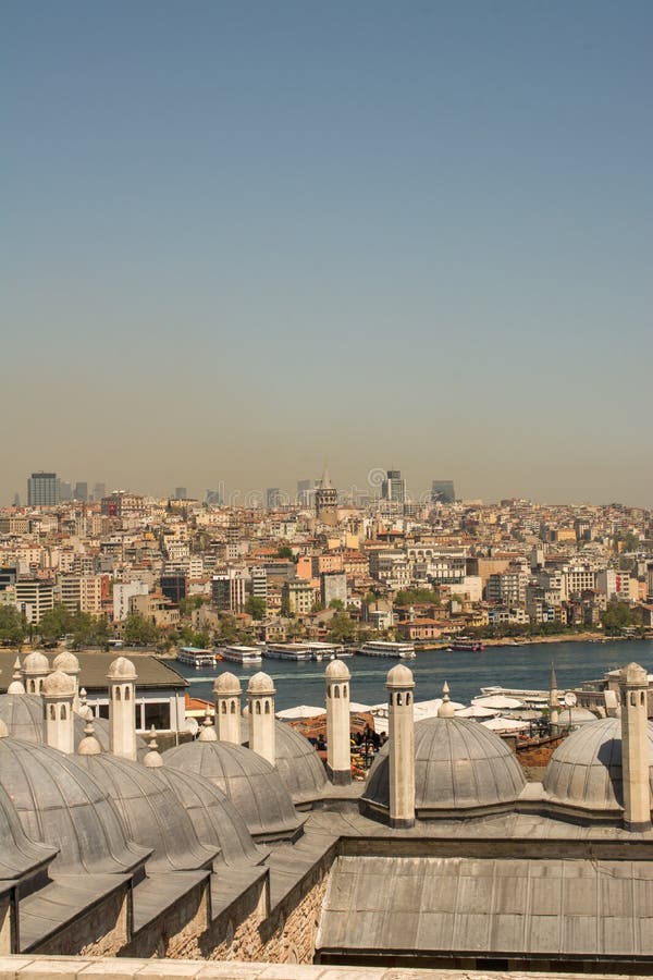 Fine Example of Ottoman Turkish Tower Architecture Stock Photo - Image ...