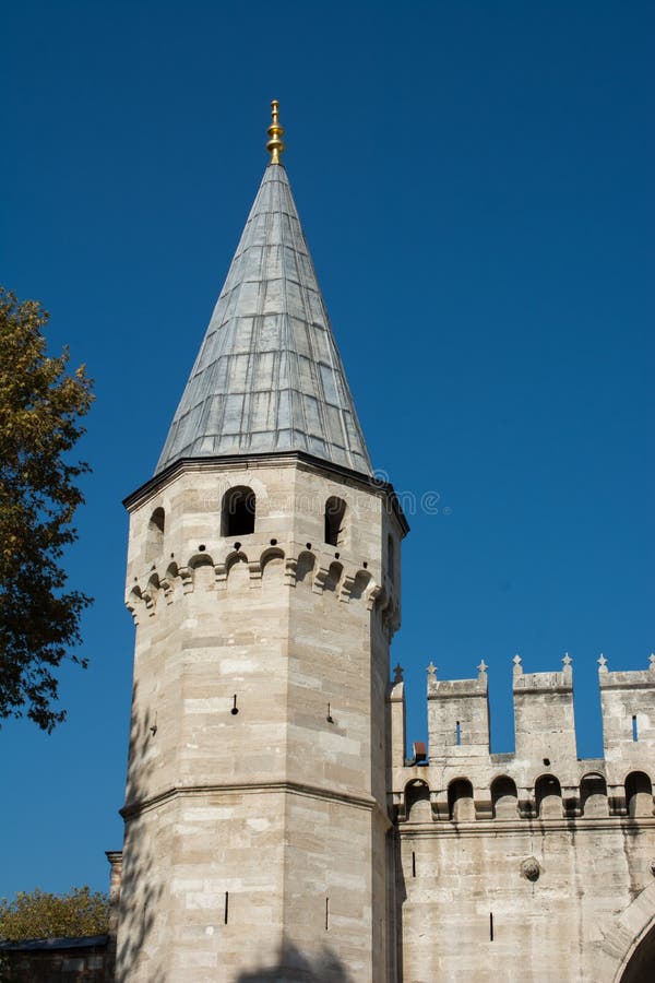 Fine Example of Ottoman Turkish Tower Architecture Stock Photo - Image ...