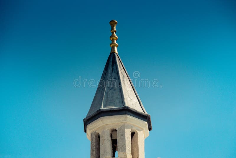Fine Example of Ottoman Turkish Tower Architecture Stock Image - Image ...