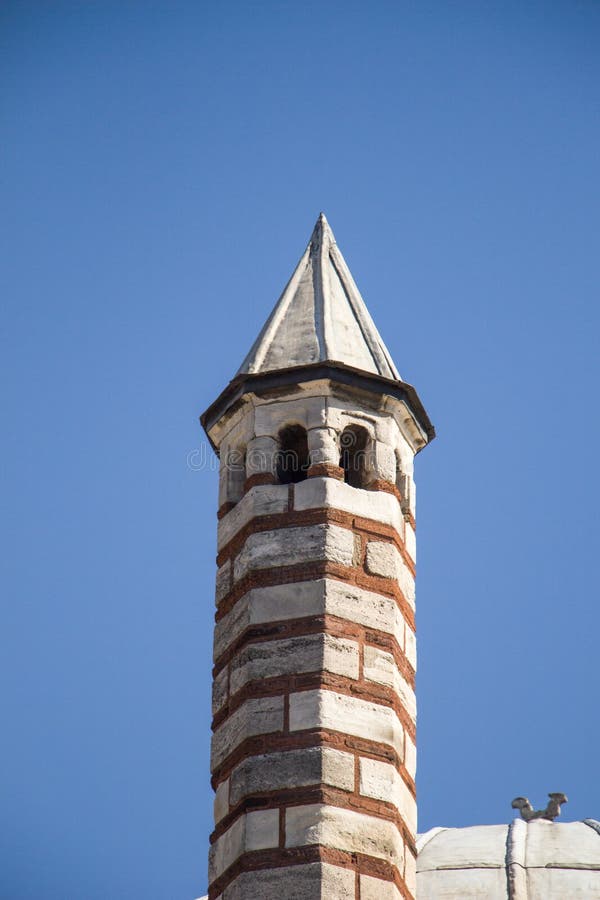 Fine Example of Ottoman Turkish Tower Architecture Stock Image - Image ...