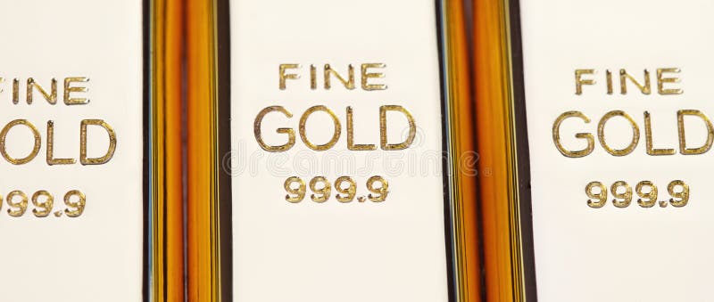 Fine gold 999,9. stock photo. Image of golden, wealth - 21828908
