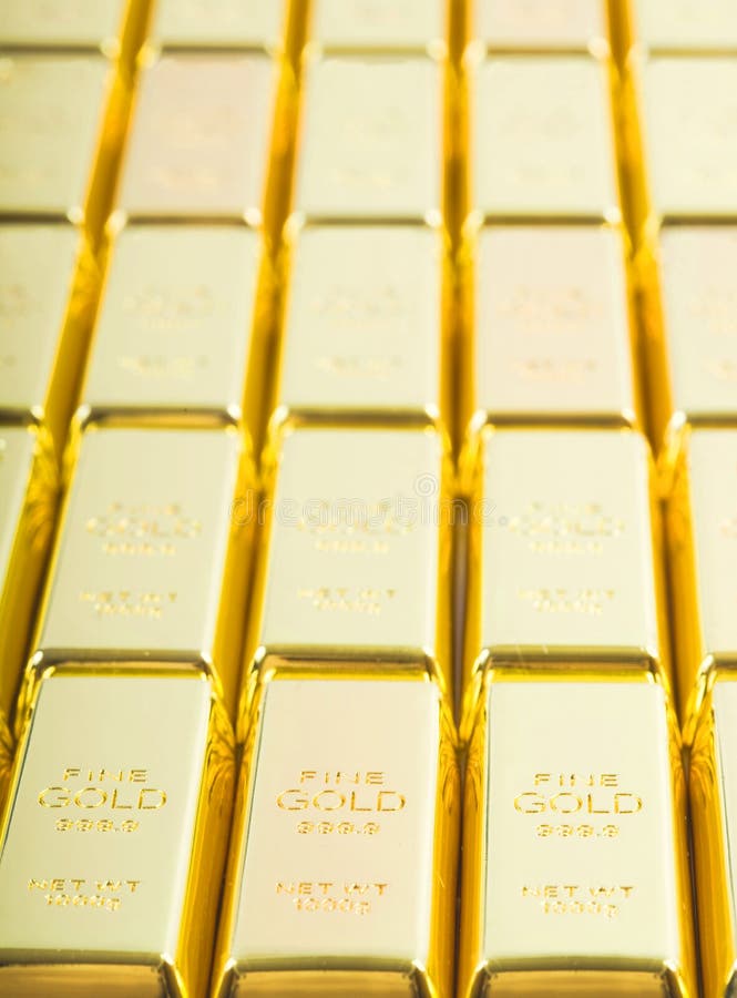 Fine gold 999,9. stock photo. Image of asset, yellow - 34217412