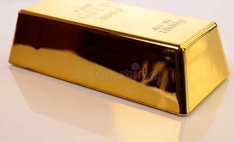 Gold bar stock photo. Image of expenditure, gold, capital - 14638878