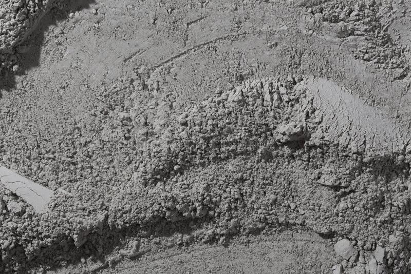 Fine-grained Sand Ground and Various Traces on it Stock Image - Image ...