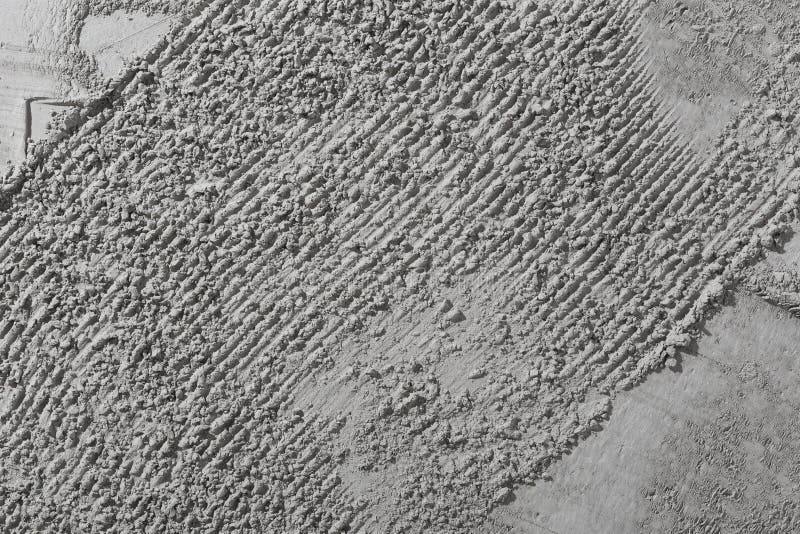 Fine-grained Sand Ground and Various Traces on it Stock Photo - Image ...