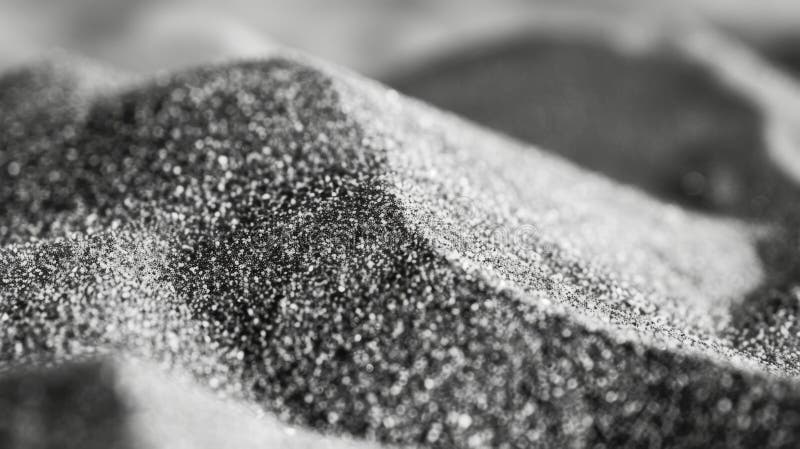 Fine Grains of Sand Piled Together Creating a Soft and Textured ...