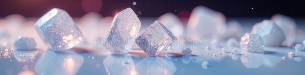 Fine, Grainy Crystals; Bright White, Reflective Surface , Still Life ...