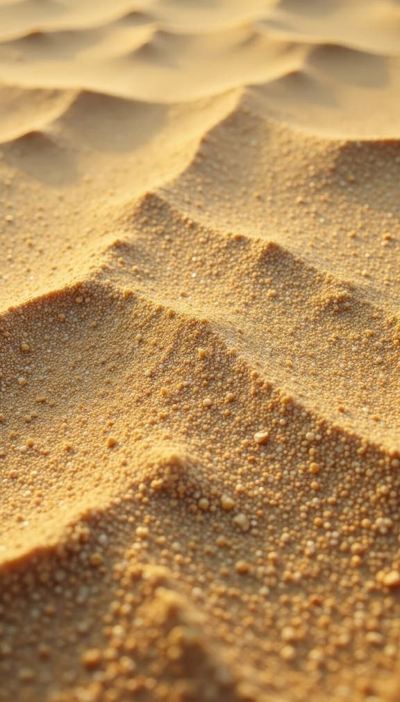 Fine, Granular Sand Showing Subtle Ripple Marks, Particle, Sand, Shore ...