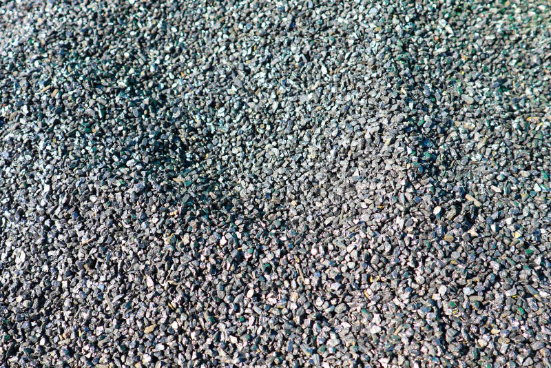 Fine Gray Shiny Granite Chips Stock Photo - Image of flooring, sand ...