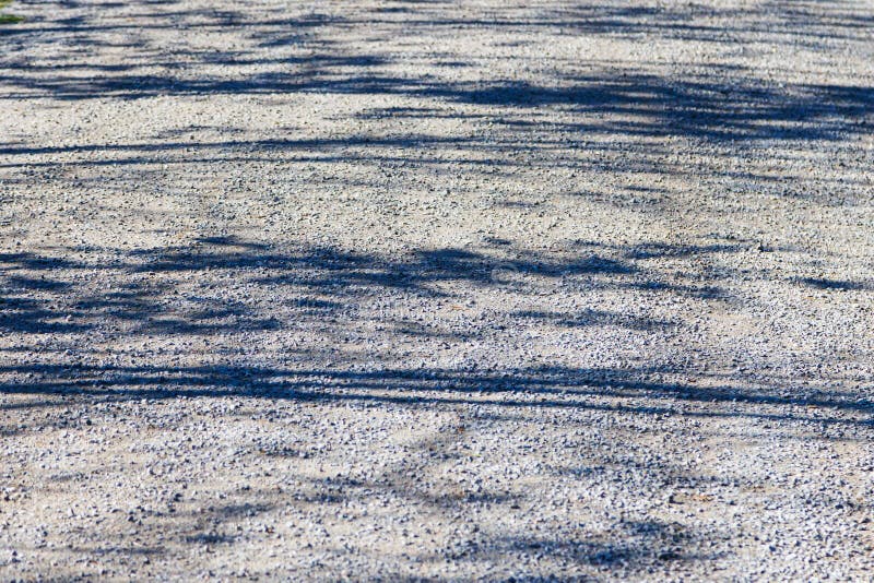 Fine Grey Gravel with Shadows Stock Photo - Image of fine, detail ...