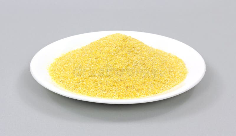 Fine Ground Corn Mixture Close Stock Image - Image of ground, mixture ...