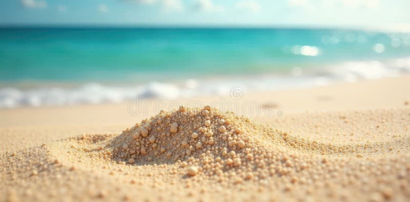 Fine, Light Beige Sand, Granular Texture, Sunlit Beach , Beach Sand ...