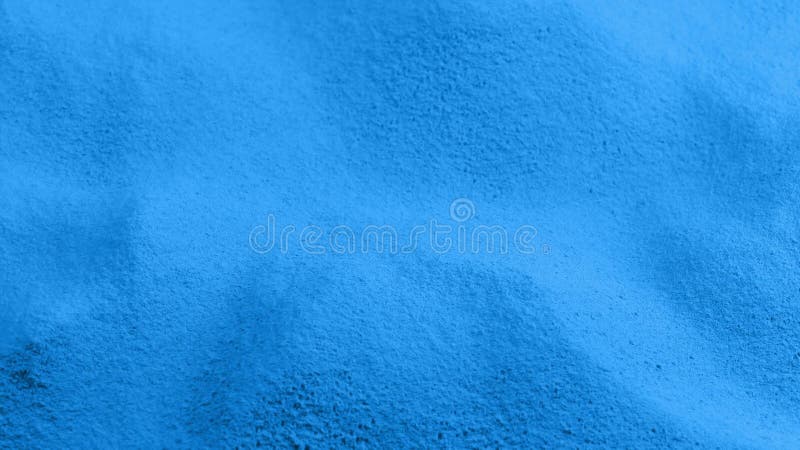 Fine Light Blue Powder Generic Material Rotating Slowly Stock Video ...