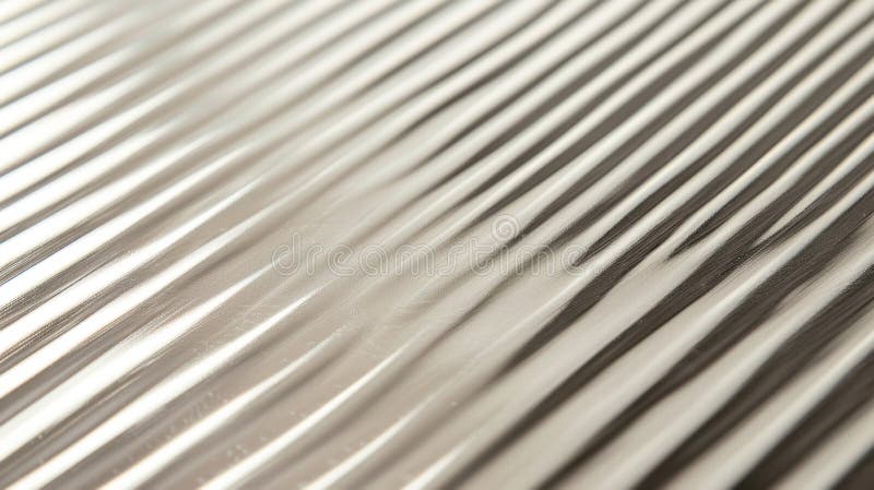 The Fine Linear Ridges on this Embossed Aluminum Give it a Subtle yet ...