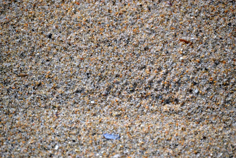 Fine Luminous Sand Patterns in the Beach of Matosinhos Stock Photo ...