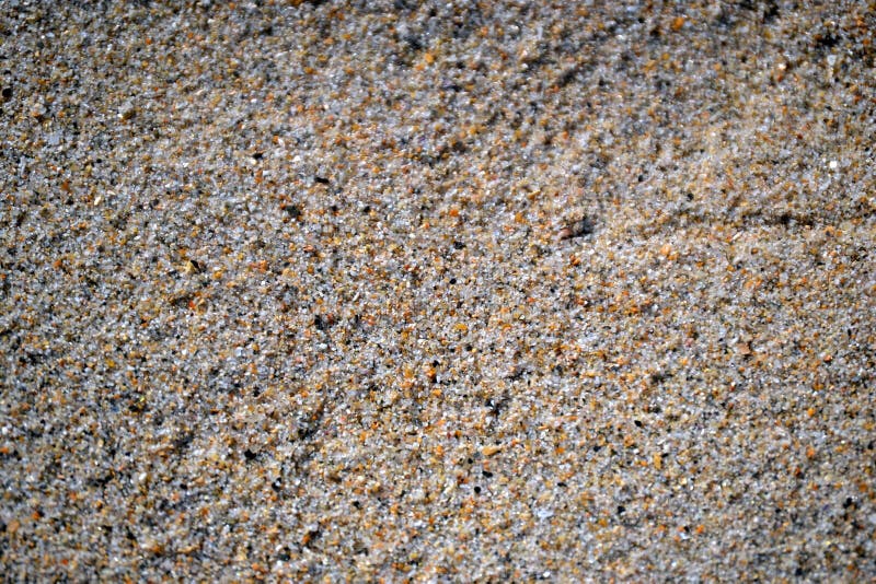 Fine Luminous Sand Patterns in the Beach of Matosinhos Stock Image ...