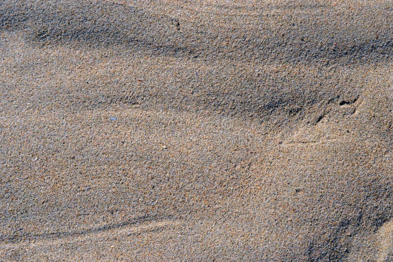 Fine Luminous Sand Patterns in the Beach of Matosinhos Stock Photo ...