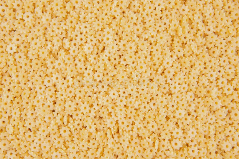 Fine Noodles Texture - Close-up of Star Shaped Fine Raw Noodles Stock ...