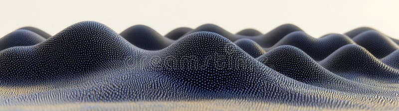 Fine Particles are Dispersed Across an Abstract Wave Design that Has ...