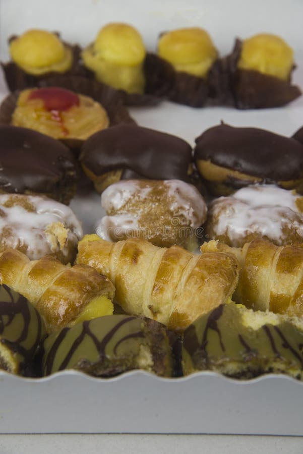 Fine Pastry, Sweet Delicatessen Dessert Stock Photo - Image of caramels ...