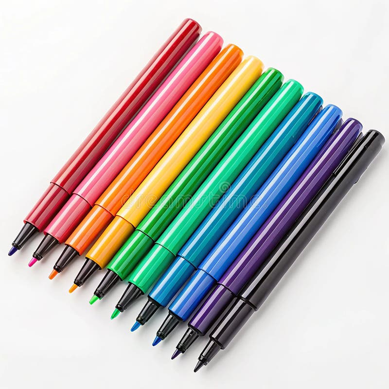 Point Felt Tip Pens Ideal Stock Illustrations – 4 Point Felt Tip Pens ...