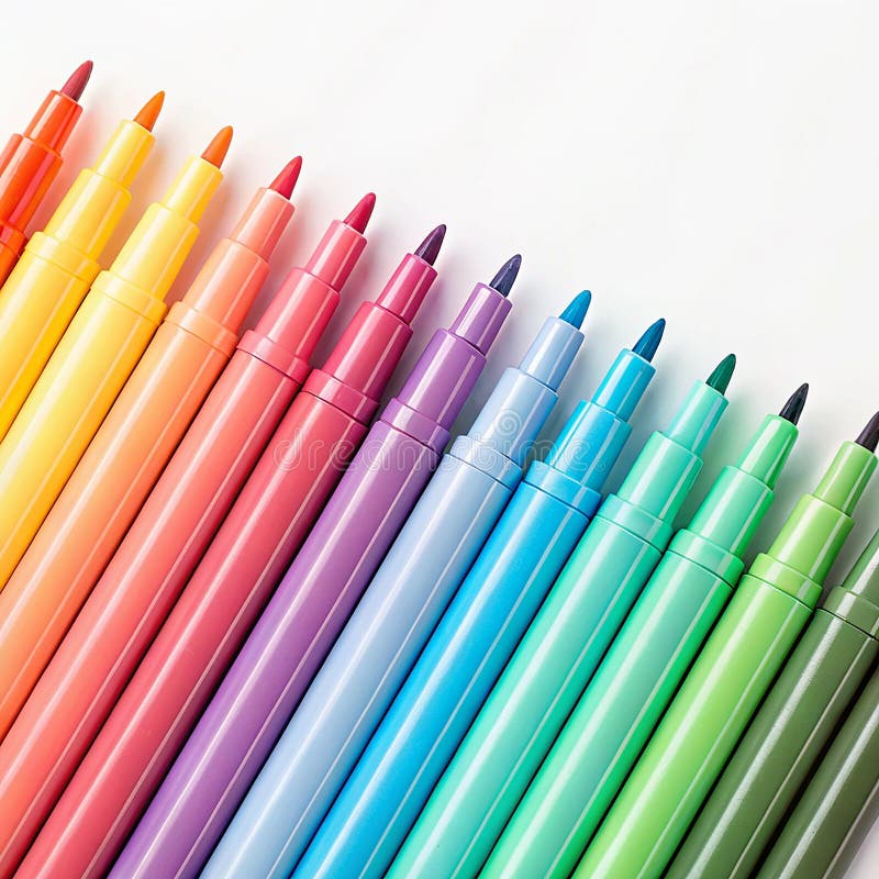 Point Felt Tip Pens Ideal Stock Illustrations – 4 Point Felt Tip Pens ...