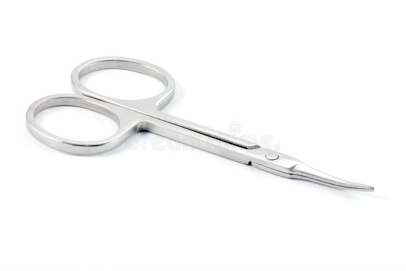 Fine pointed scissors stock photo. Image of steel, manicure - 23486172