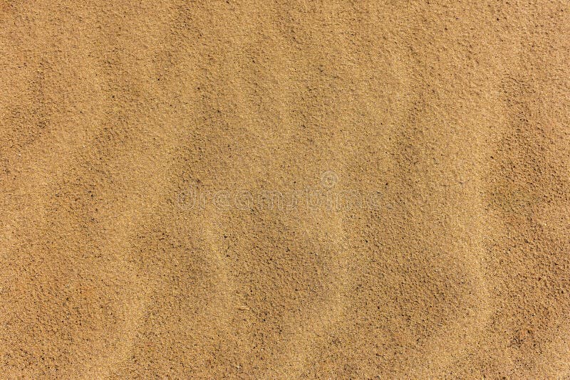 Fine River Sand of Yellow Color on the River Bank Stock Photo - Image ...