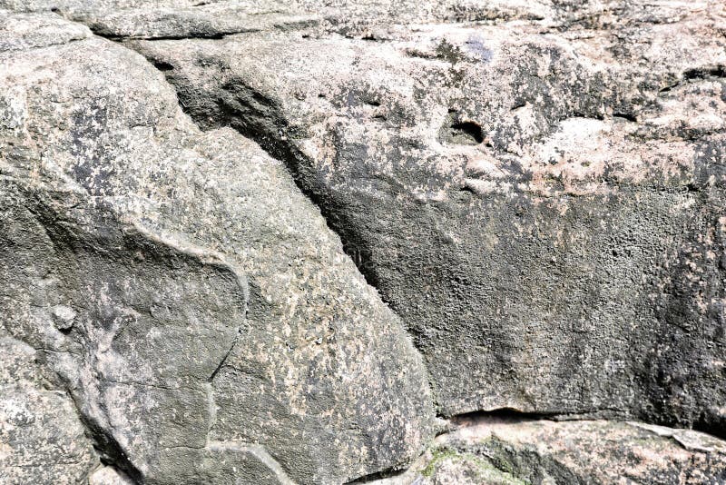 Fine Rock Crevices and Natural Stone Patterns. Stock Image - Image of ...