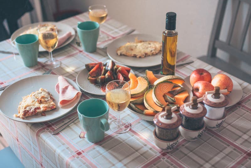 Fine rustic breakfast stock photo. Image of dinner, diet - 133162628