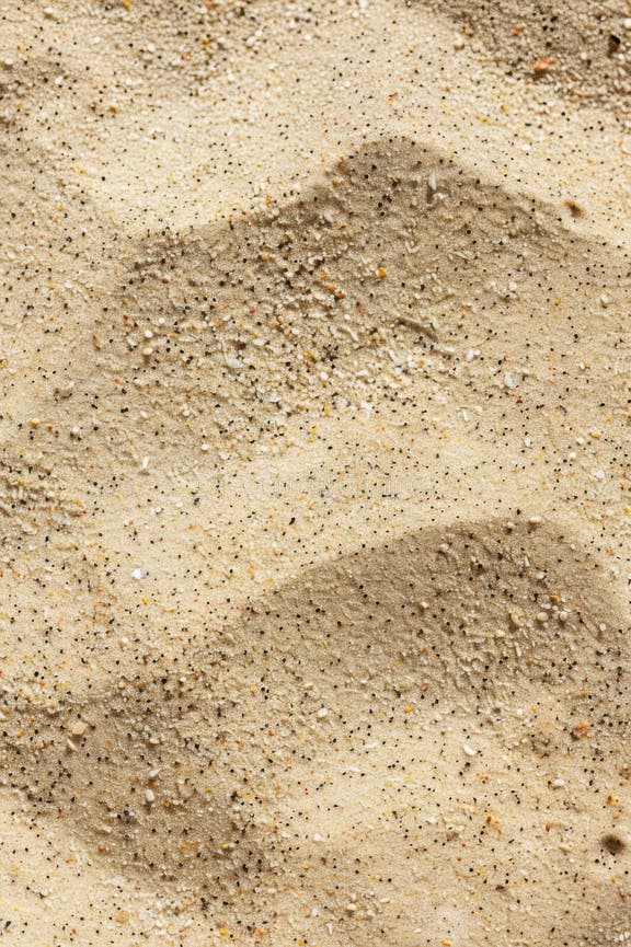 Fine Sand at a Beach Background. Subtle Patterns and Textures Under ...
