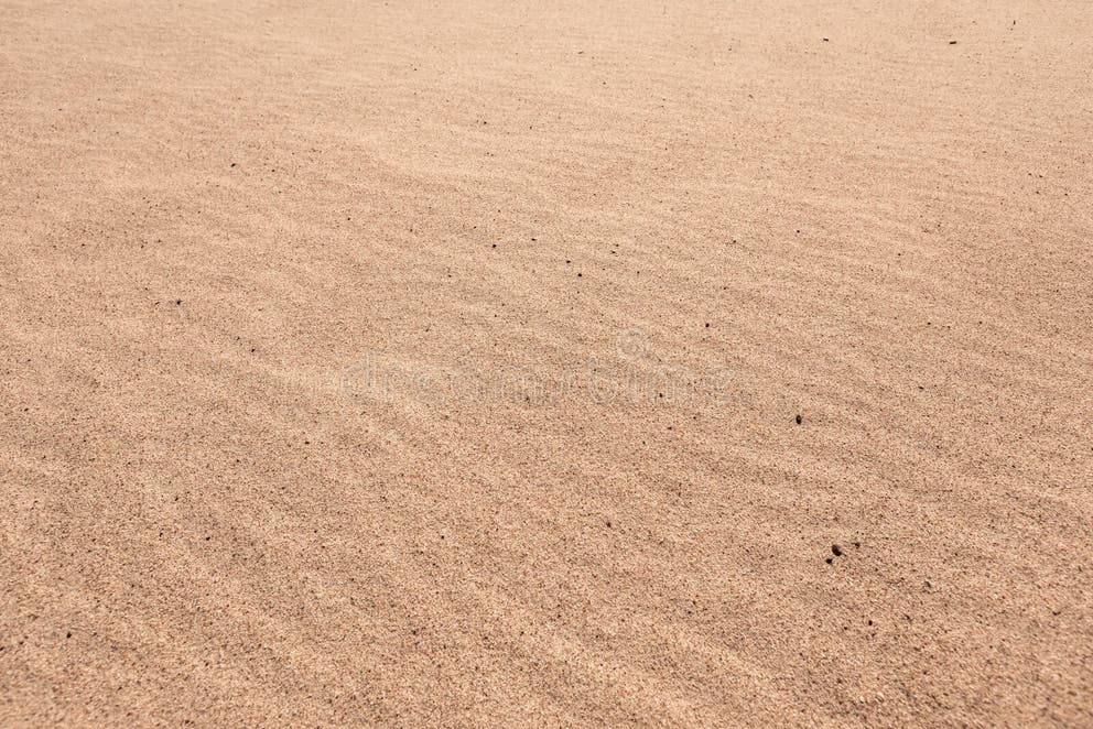 Fine Sand Features a Natural Texture with Subtle Patterns Stock Image ...
