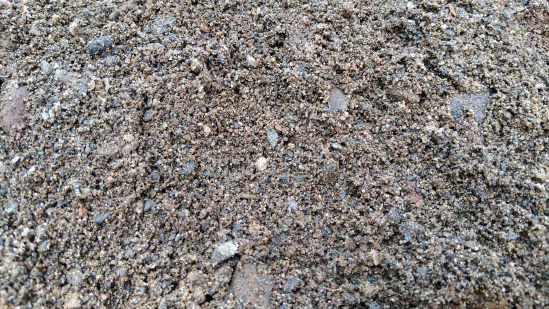 Fine Sand or Gravel Texture, Close Up Stock Photo - Image of sand, wall ...
