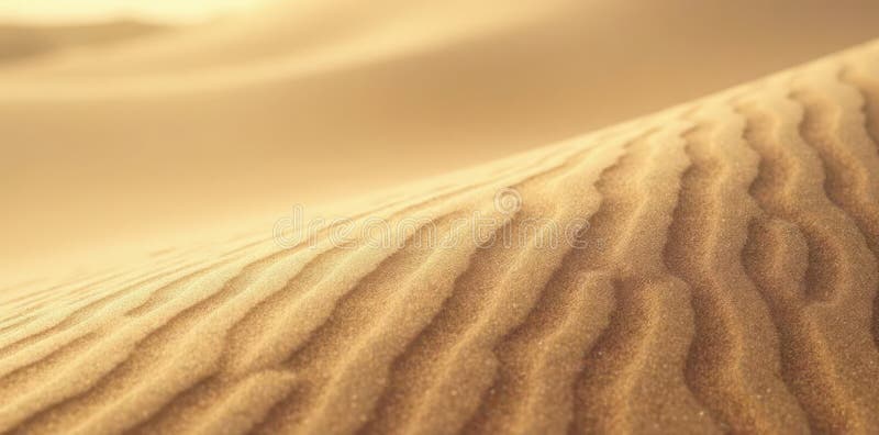 Fine Sand Ripples, Delicate Wave Like Formations Across Dune Surface ...