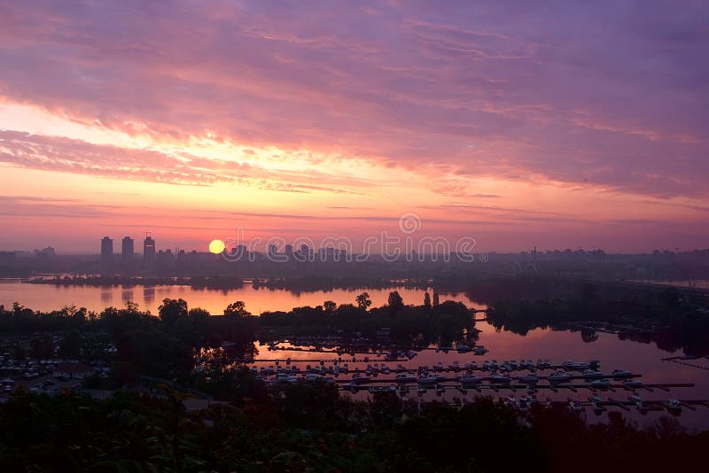Fine spring morning stock photo. Image of building, dark - 15889090