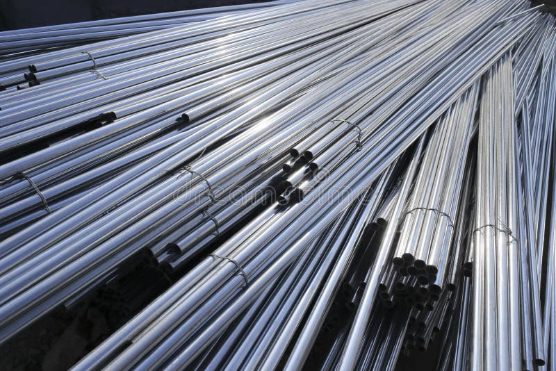 Steel pipes stock photo. Image of china, iron, construction - 40509200