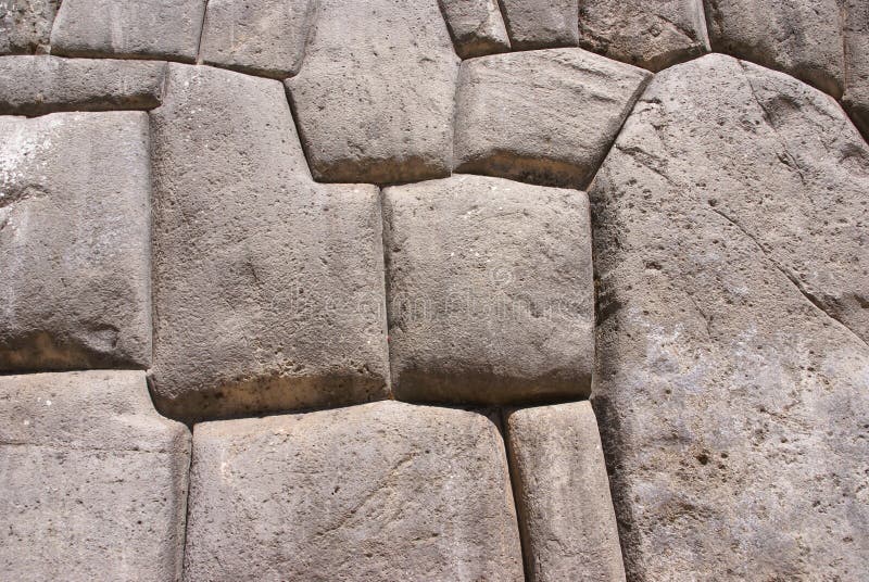 Ancient Inca Walls As Foundations of Modern Cusco Stock Photo - Image ...