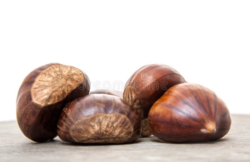 Sweet Chestnuts and Flames, Background Stock Image - Image of brown ...