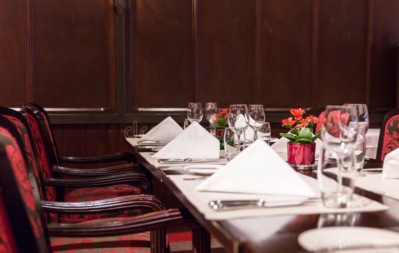 Fine table setting stock image. Image of focus, close - 41104395